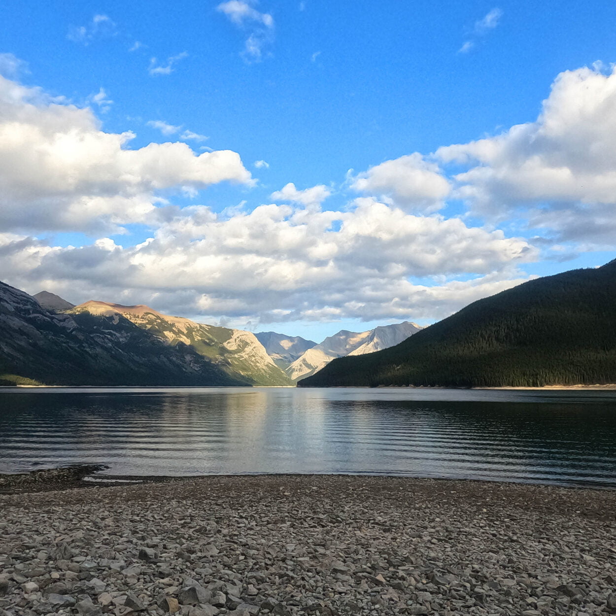 Strolling Lake Minnewanka to Mt. Costigan » Ben Goes Hiking